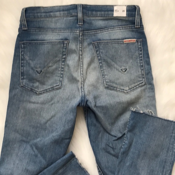Hudson Jeans | Jeans | Hudson Fallen Crop With Raw Hem In Altair | Poshmark